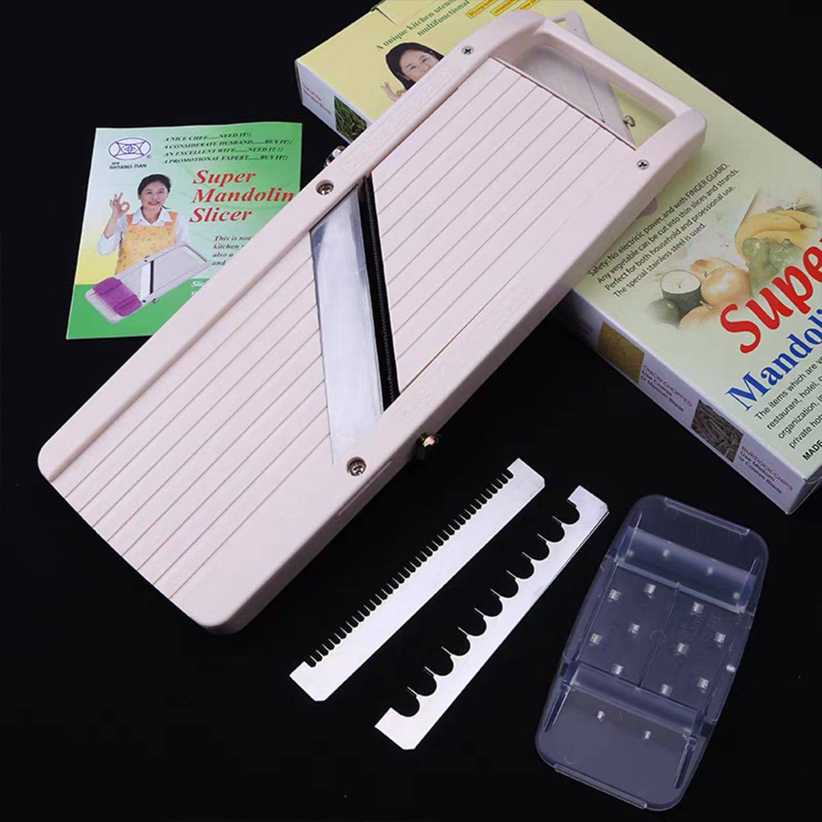 Super Mandoline Slicer, Made In Taiwan (MS-95) | Chefcoca