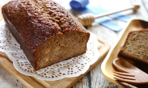 Vagan Banana Cake Recipe | Chefcoca