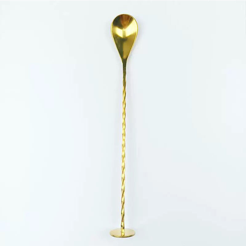 CHEFCO,BPS-10G,10 " Long Handle Drink Stirrer, Gold | Chefcoca