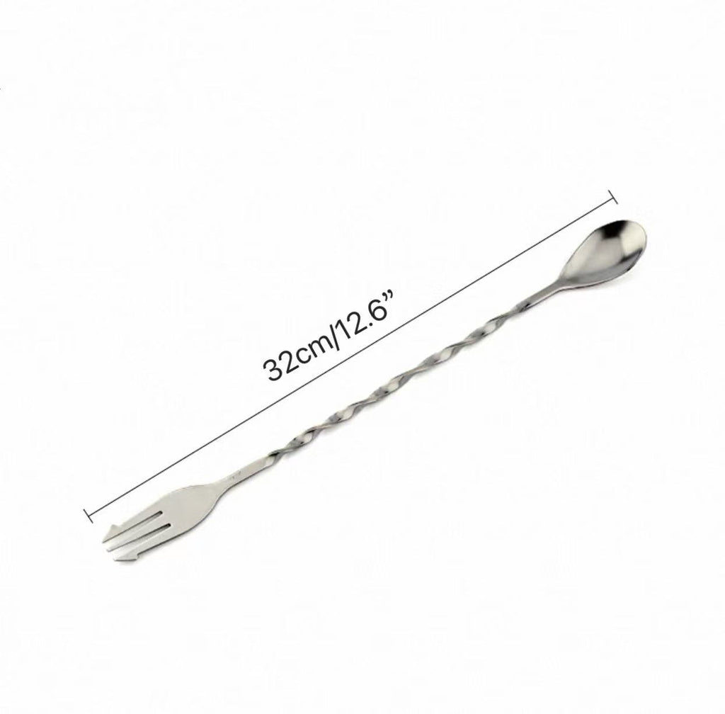 CHEFCO,BPS-32,Stainless Steel Bar Fork and Spoon | Chefcoca