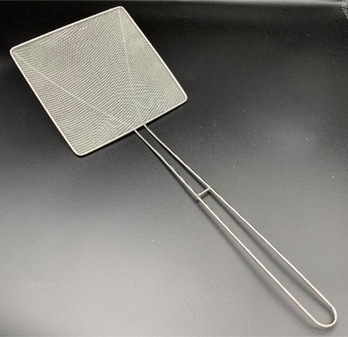 7 7/8"/20cm Dia Stainless Steel Fine Mesh Square Skimmer(SCF-20S ...
