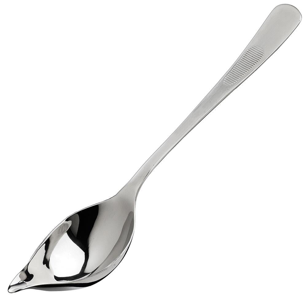 Tapered Spout 8" Sauce Spoon | Chefcoca